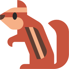 🐿️ Chipmunk Emoji