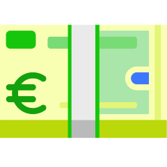 💶 Banknote with Euro Sign Emoji