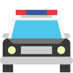 🚔 Oncoming Police Car Emoji on Skype Emoticons 1.2