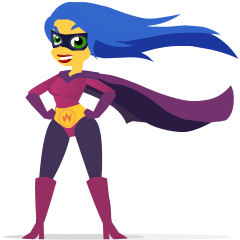 🦸‍♀️ Woman Superhero Emoji